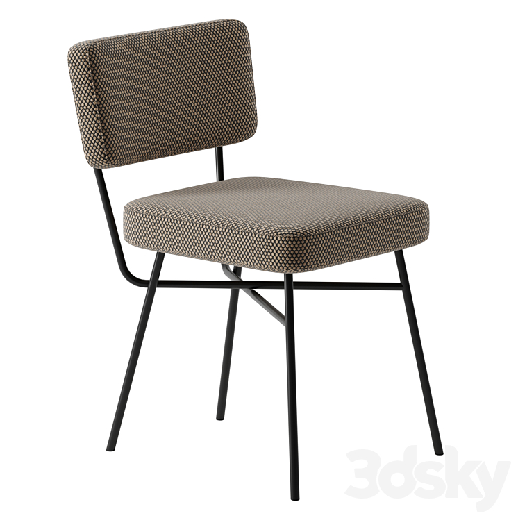 Elettra chair by Arflex - Chair - 3D model