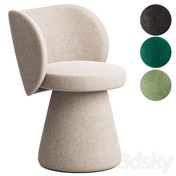 ROUND CHAIR - Chair - 3D model