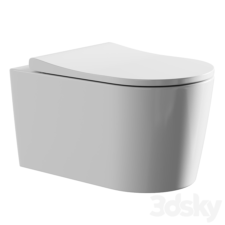 VitrA Nest QuantumFlush - Toilet and Bidet - 3D model