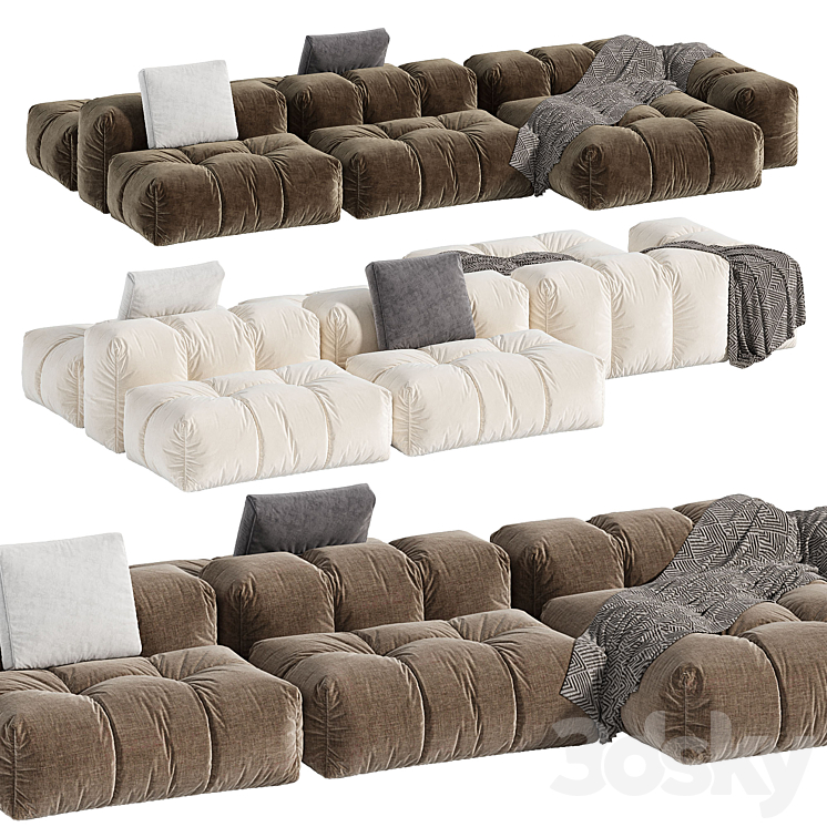 Nohr Modular Sofa - Sofa - 3D model