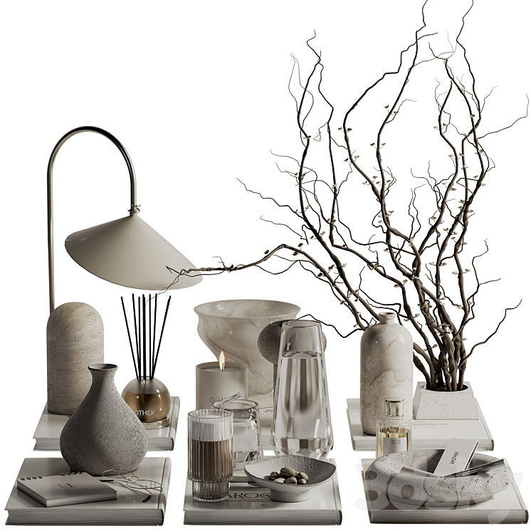 decorative set 24 - Decorative set - 3D model
