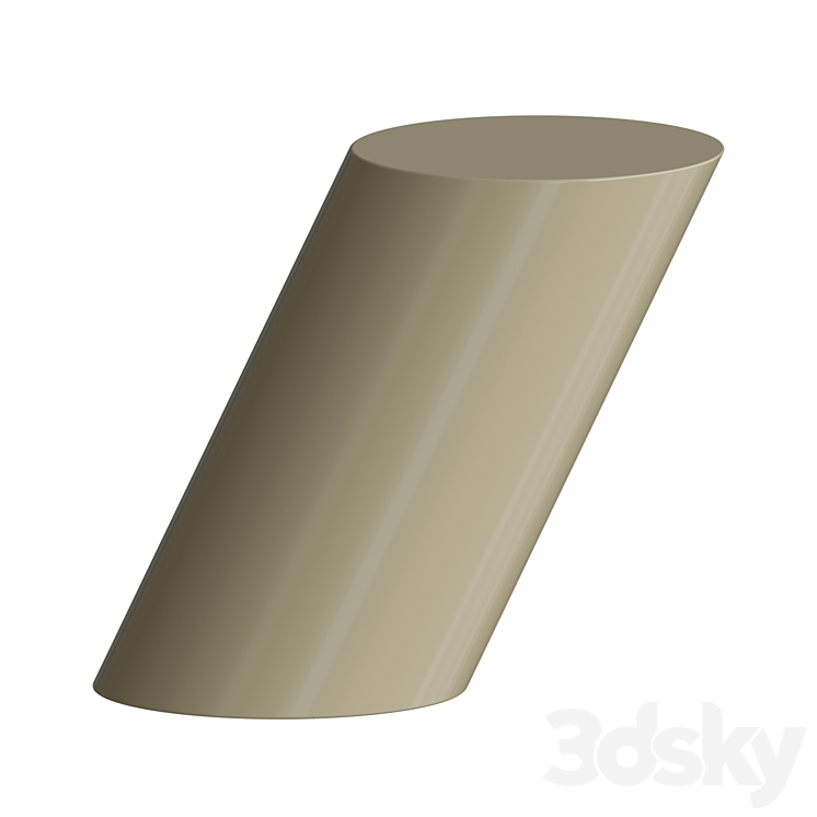 Tilt Side Table - Table - 3D model