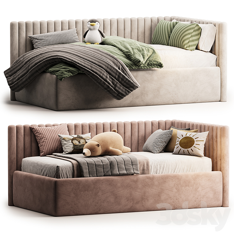 Denny Kids Bed - Bed - 3D model
