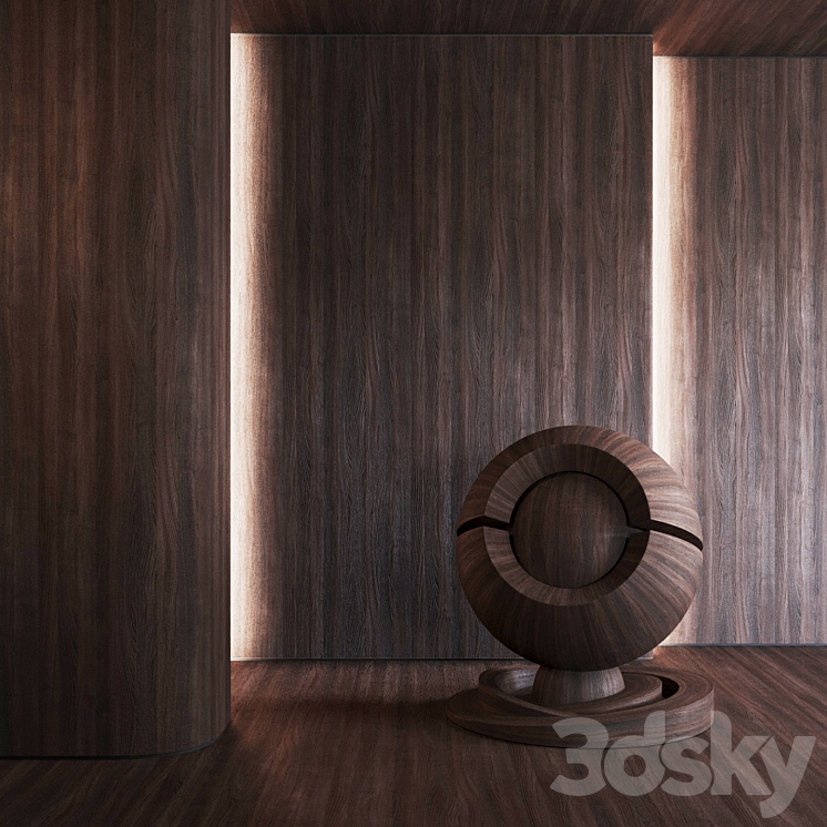Material wood Egger H1253 Robinia Branson truffle brown ST19 - Wood ...
