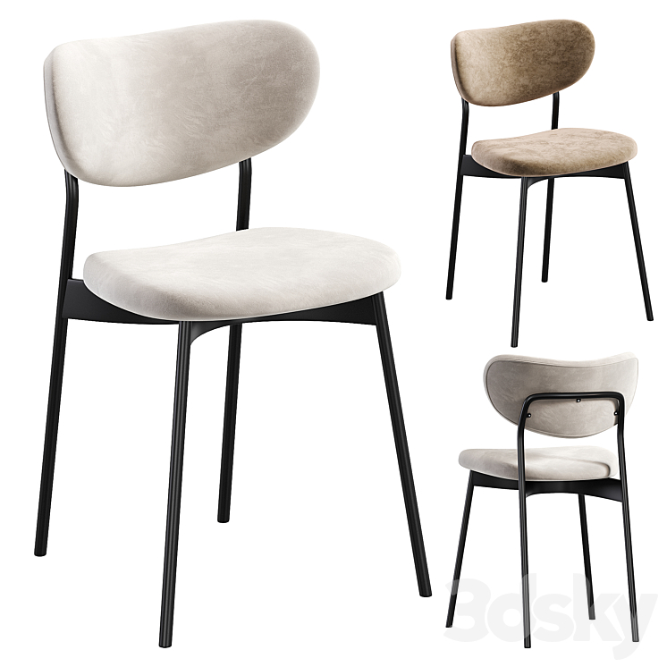 Chair Alex Beige - Chair - 3D model