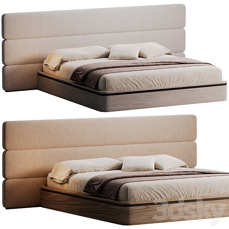Madaket Bed - Bed - 3D model