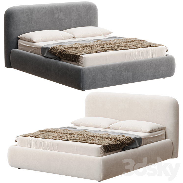 Dearborn Bed - Bed - 3D model