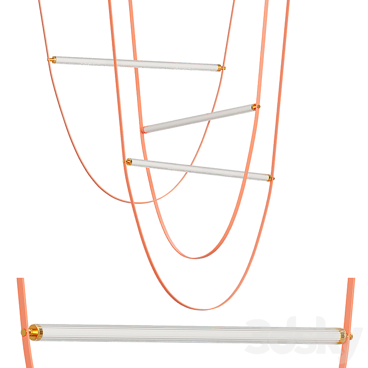 Flos Wireline - Pendant light - 3D model