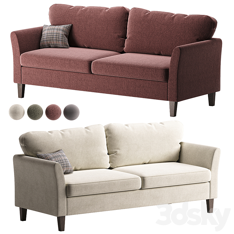 EKHOLMA Sofa by ikea - Sofa - 3D model