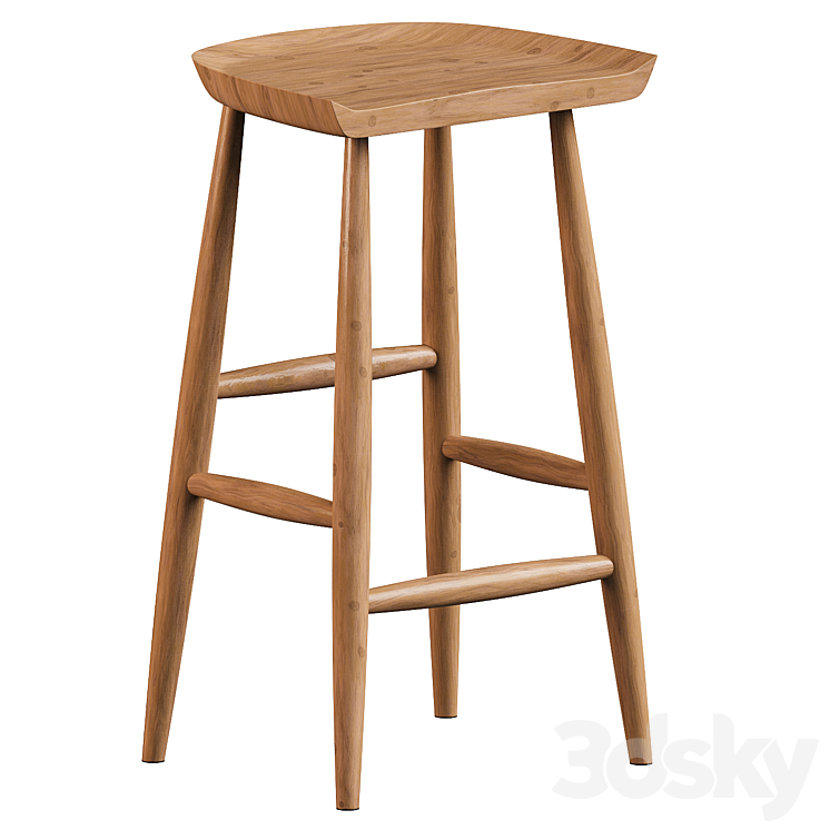 Tabouret Nino - Chair - 3D model