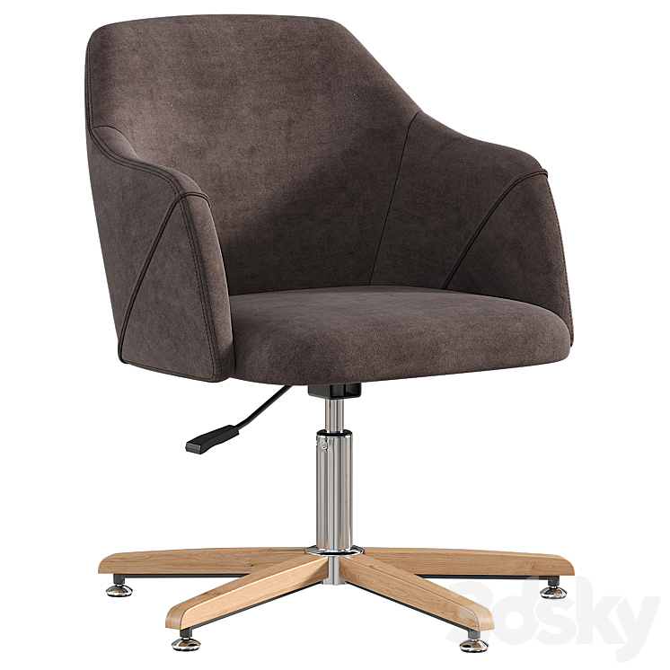 Edna Desk Chair - Office furniture - 3D model