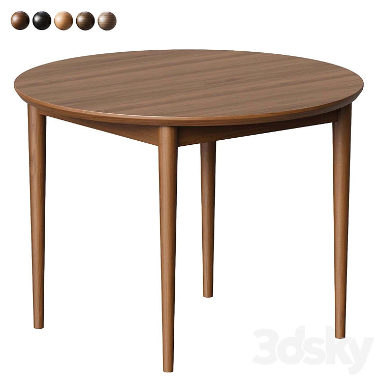 MUN-L dining table - Table - 3D model