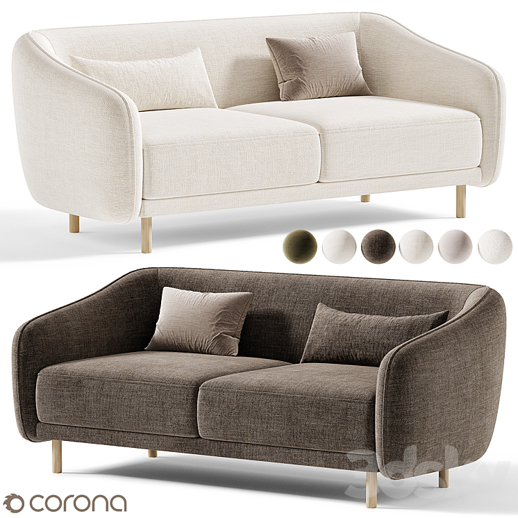 Corens Sofa, Sofa Corens - Sofa - 3D model
