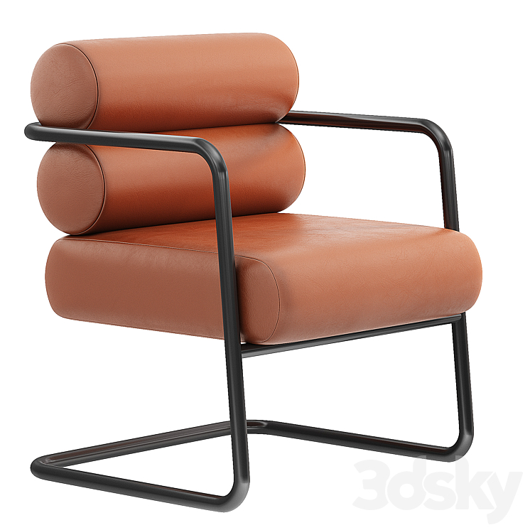 Ellis Side Chair - Chair - 3D model