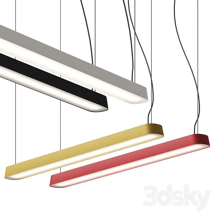 Schätti Pendar P Pendant Light - Pendant light - 3D model