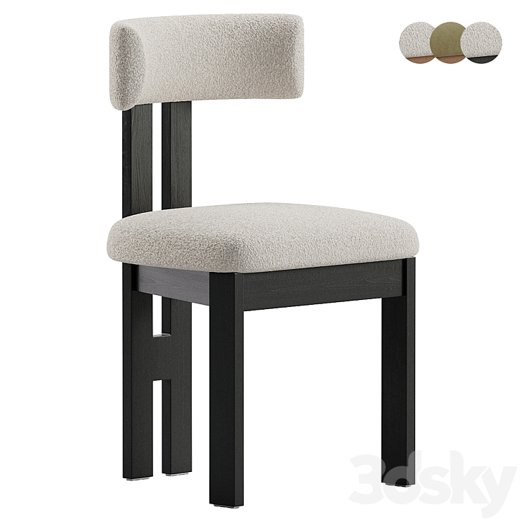 Carina Dining Chair - Chair - 3D model