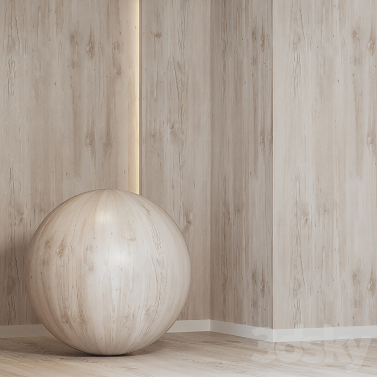 Wood 62 - Seamless 4K Texture - Wood - 3D model