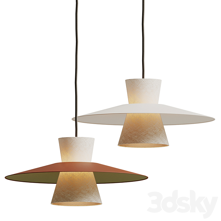 Fly pendant lamp - Pendant light - 3D model