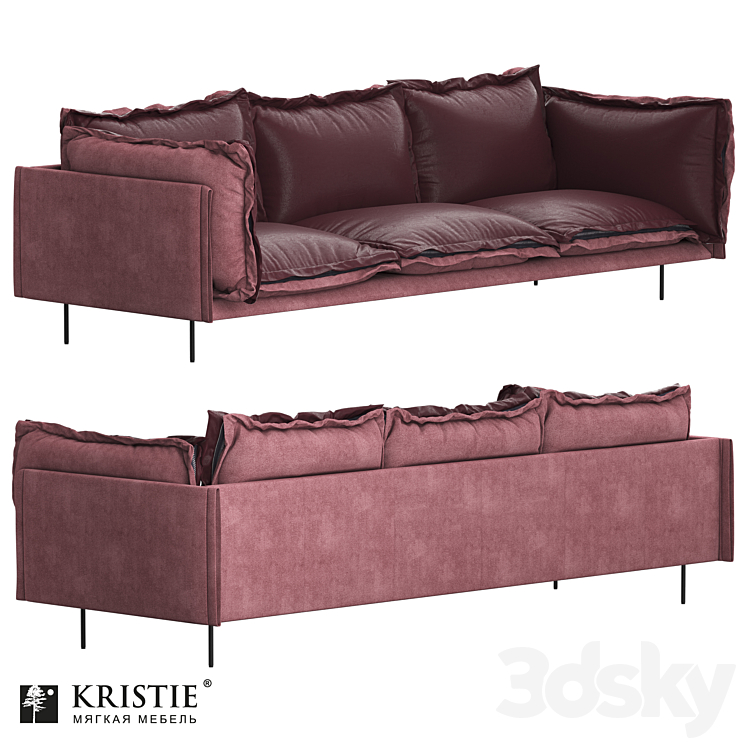 OM sofa KRISTIE mebel Marseilles - Sofa - 3D model