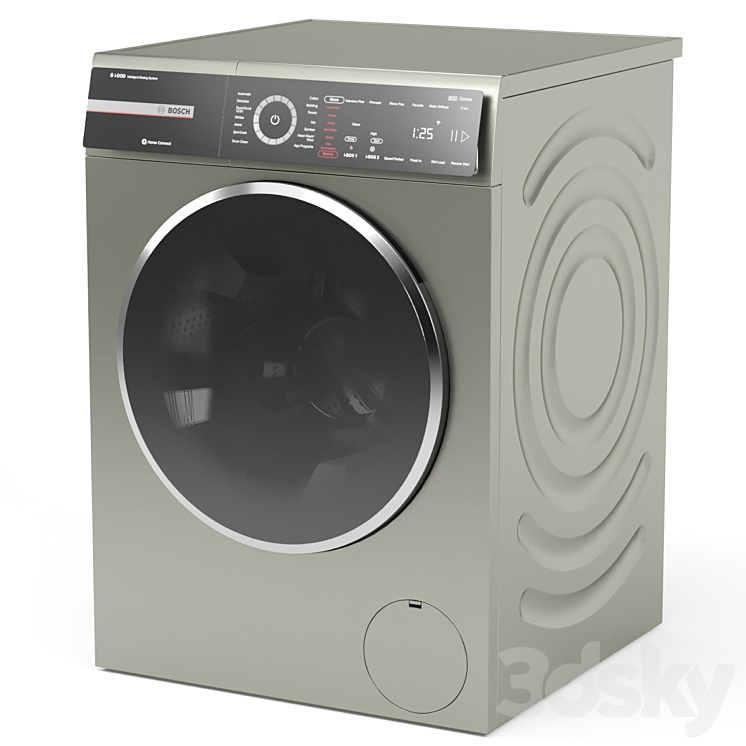 BOSCH washing machine - Household appliance - 3D model