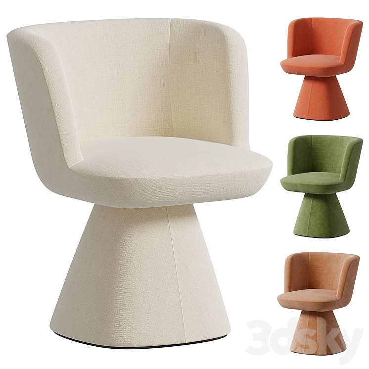 Flair O' chairs by Bebitalia - Chair - 3D model
