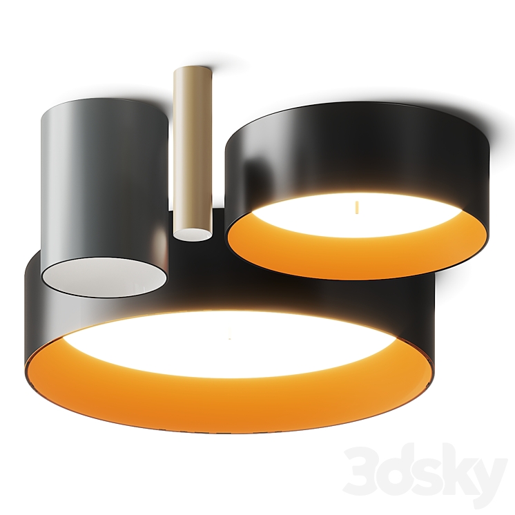 Artemide TAGORA Ceiling lamp - Ceiling lamp - 3D model
