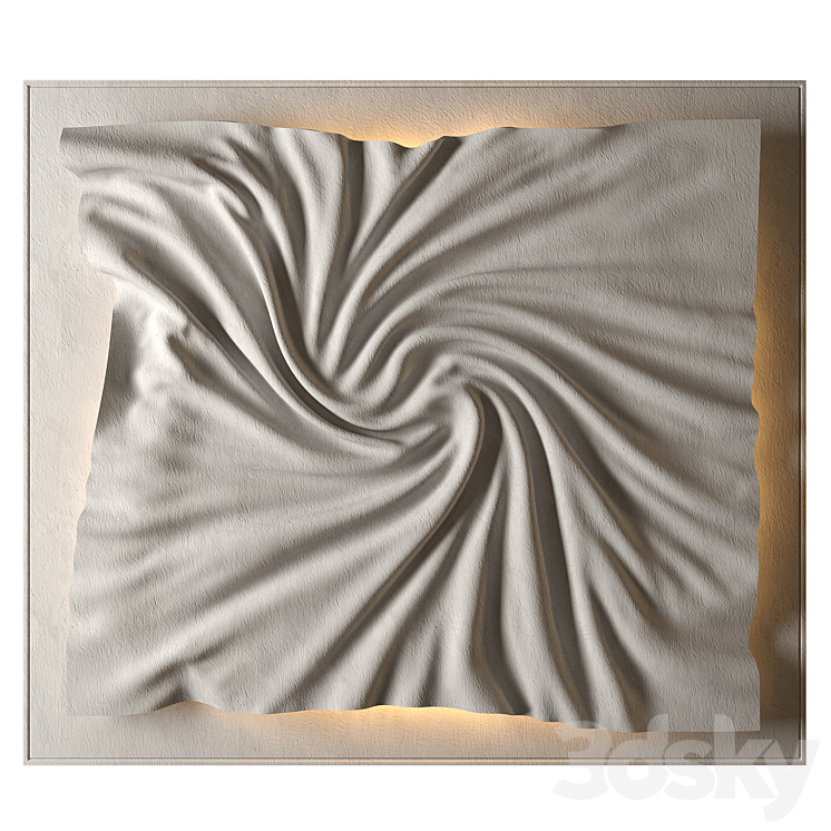 Wall Art N03 - Sculpture - 3D model