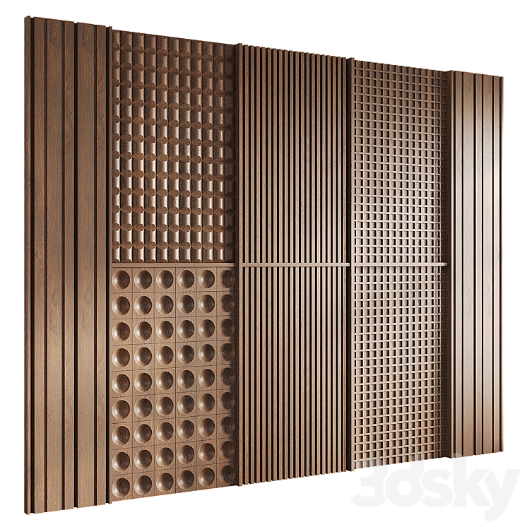 Wall Panel Line 2 - 3D panel - 3D model