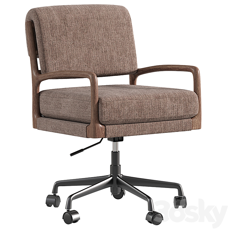 Denise Desk Chair - Office furniture - 3D model