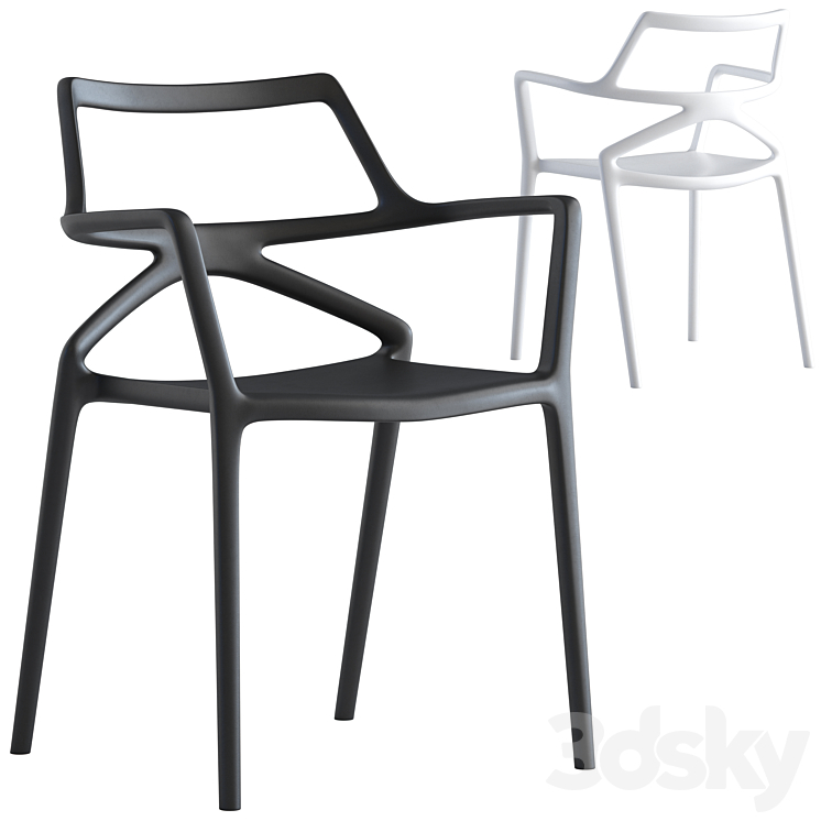 Vondom Delta Chair by Jorge Pensi - Chair - 3D model