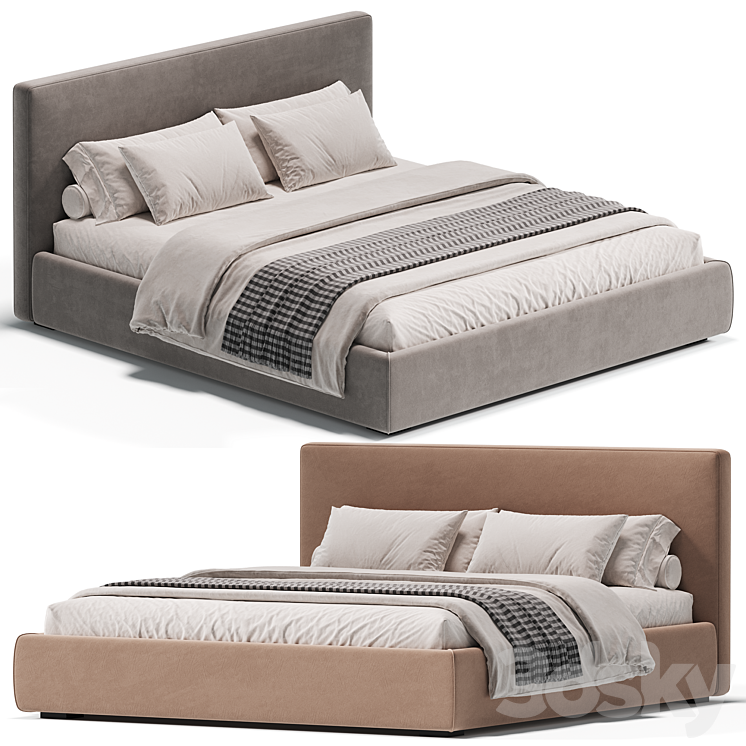 Puero Bed - Bed - 3D model