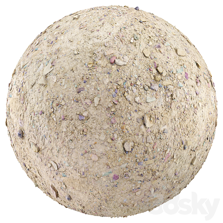 Realistic PBR Ground Texture Vol 1 - Seamless 8K Material - Natural ...