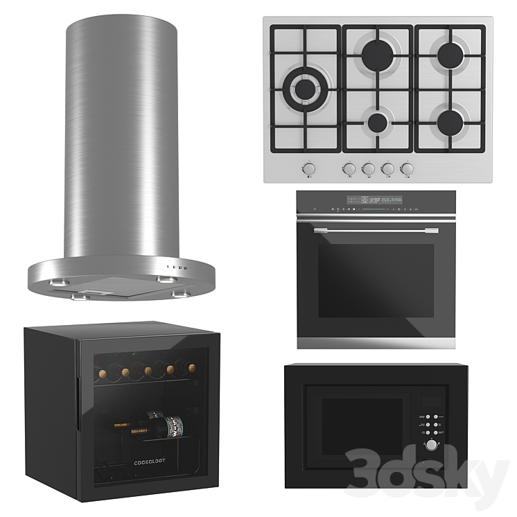 Cookology Appliance Collection 01 - Kitchen appliance - 3D model