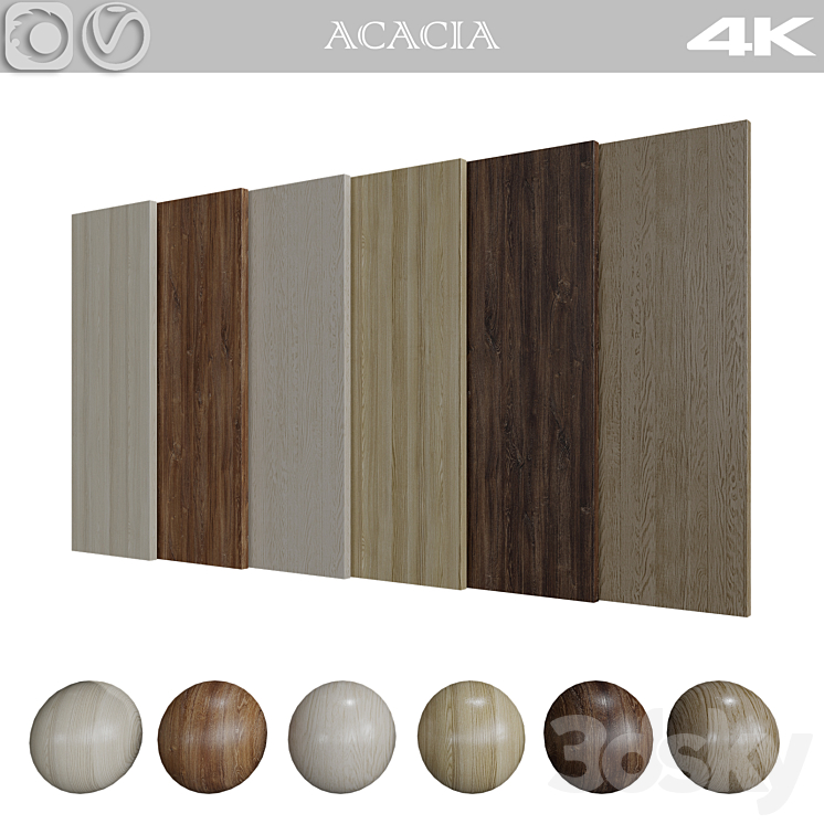Wood texture 001 - Wood - 3D model
