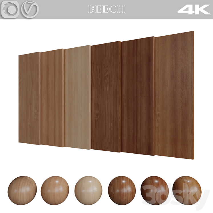Wood texture 009 - Wood - 3D model
