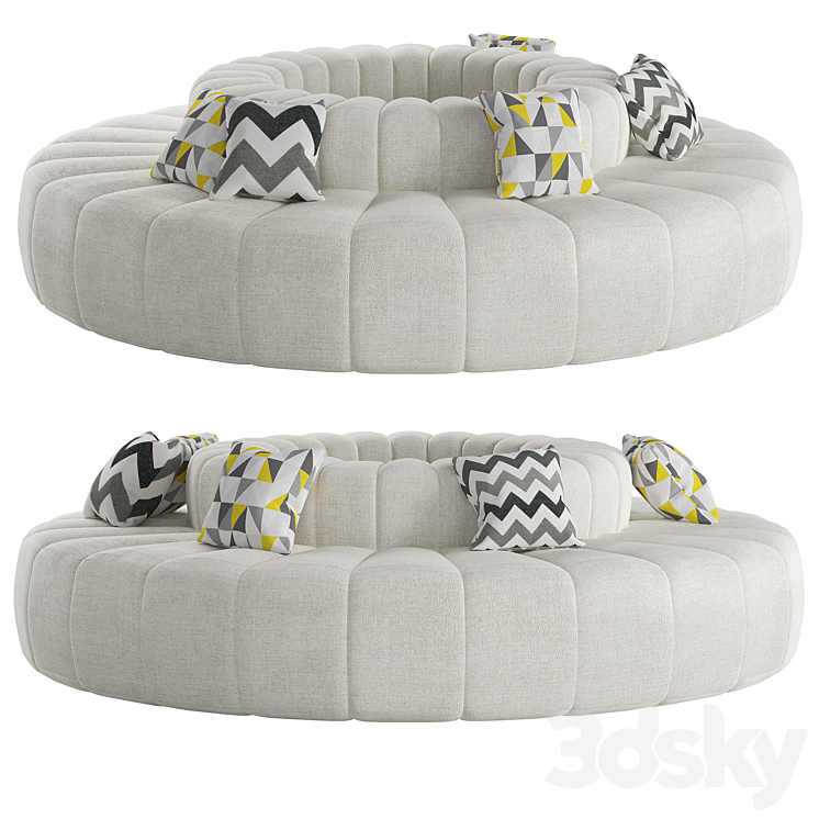 Studio Sofa by Norr - Sofa - 3D model