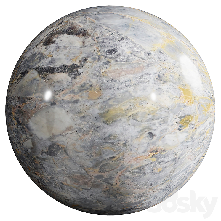 DreamTime Marble Material - Stone - 3D model