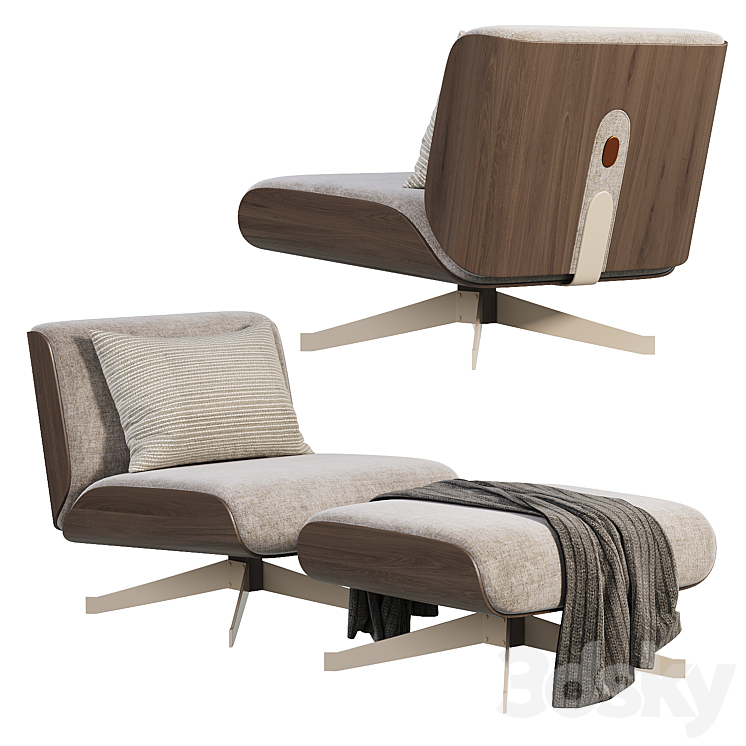 TWIGGY Armchair 2 - Arm chair - 3D model