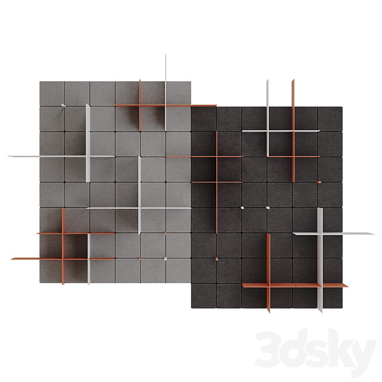 KUR!OA plug'n'play shelving system - Other - 3D model
