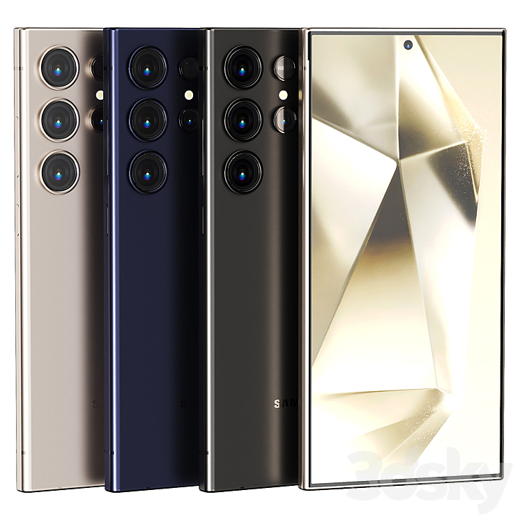 Galaxy S24 Ultra - Phones - 3D model
