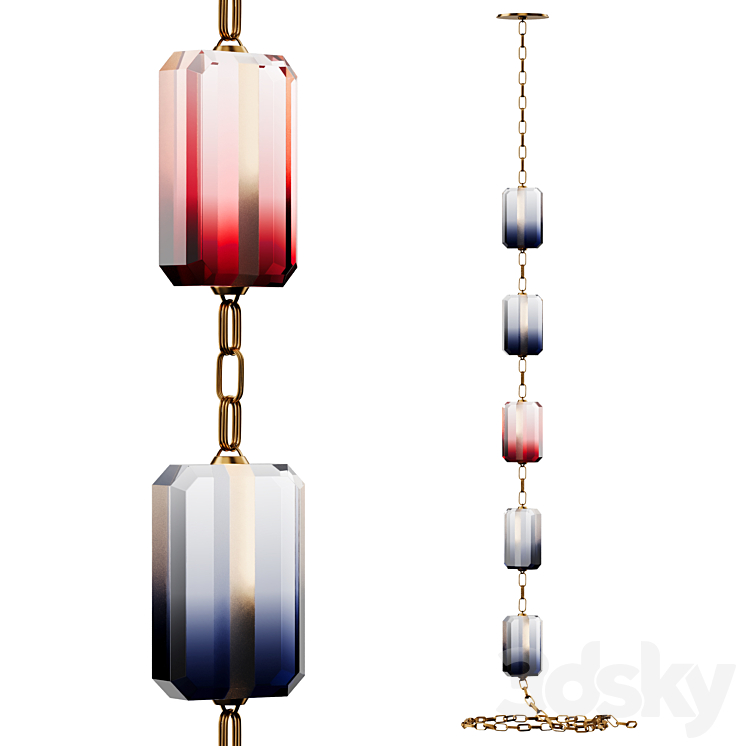 VISIONNAIRE | Lucente - Pendant light - 3D model