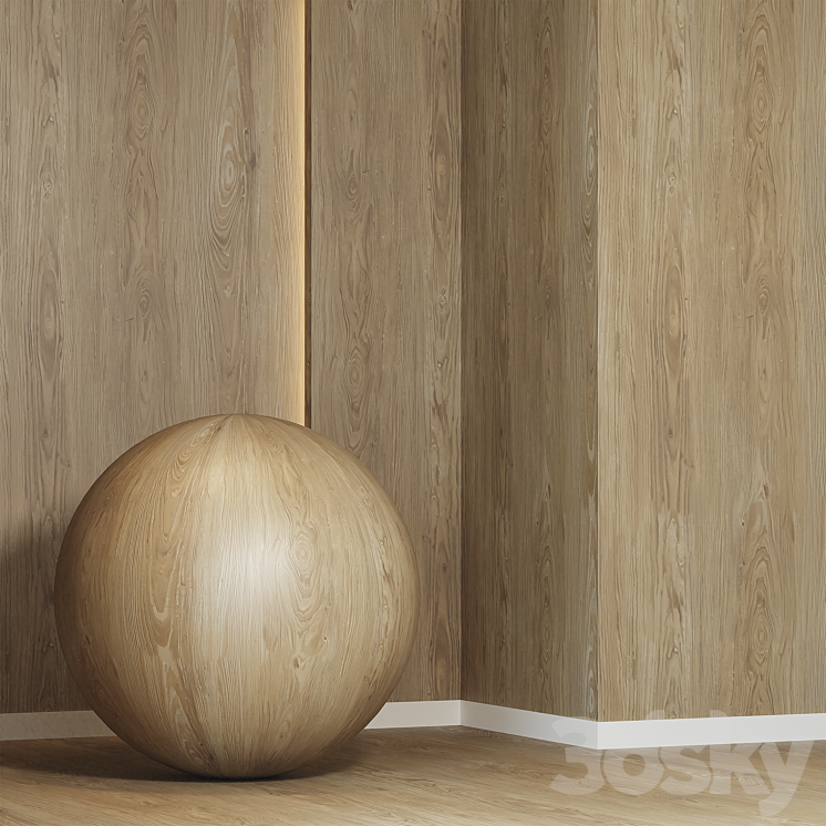Wood 76 - Seamless 4K Texture - Wood - 3D model