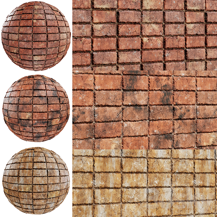 PBR 4K Texture Brick Wall 01 - Brick - 3D model