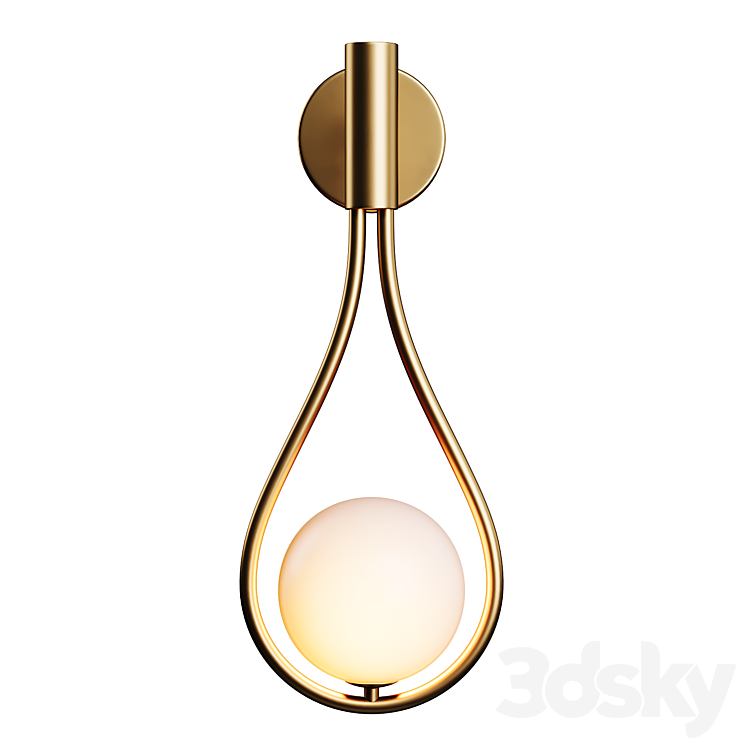 Cradle Sconce LED Wall Light - Wall light - 3D model