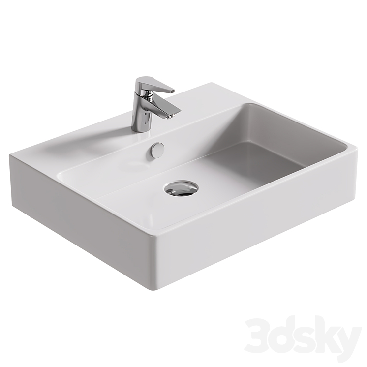 Jacob Delafon Sully Sink - Wash basin - 3D model