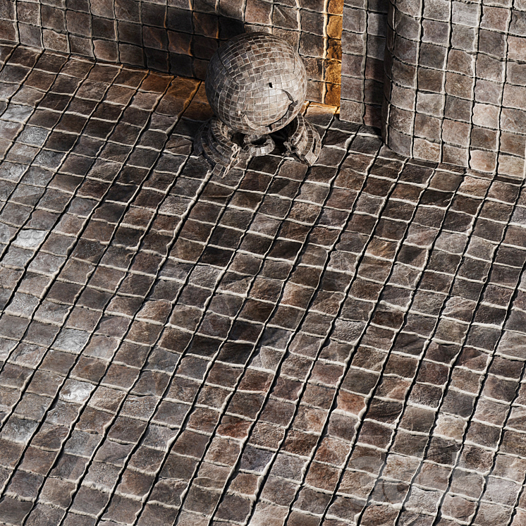 H134 Stone Tiles | PBR | 4K | Seamless | +SBSAR - Stone - 3D model