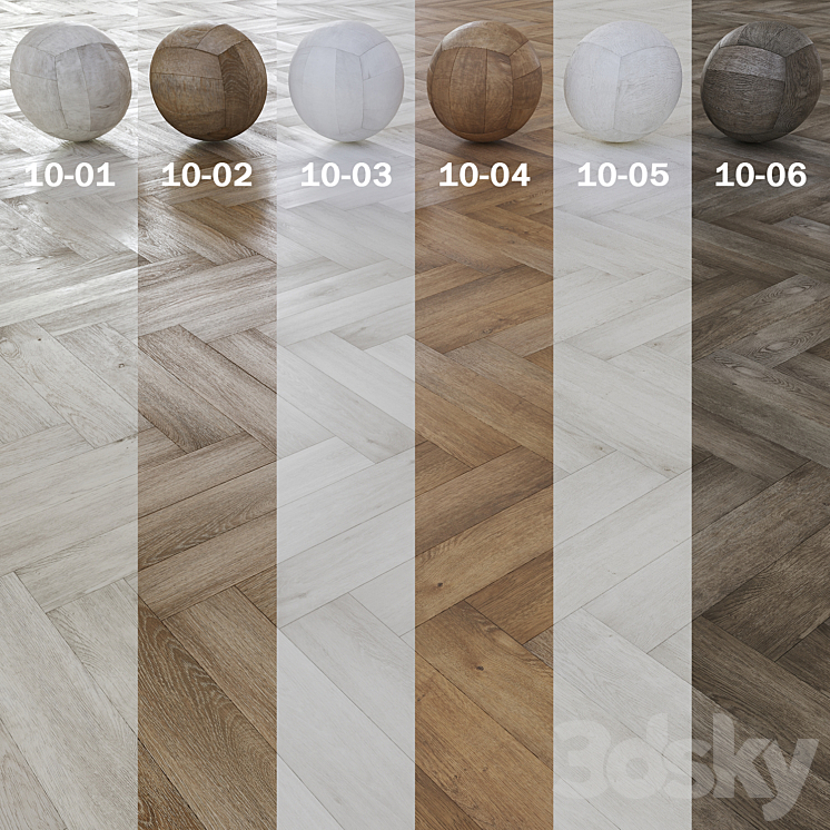 SPC Laminate Alpine Floor | Expressive Parquet - Floor coverings - 3D model