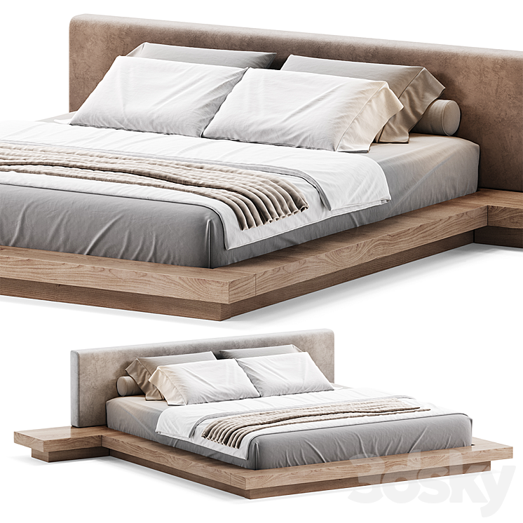 Worth Bed - Bed - 3D model