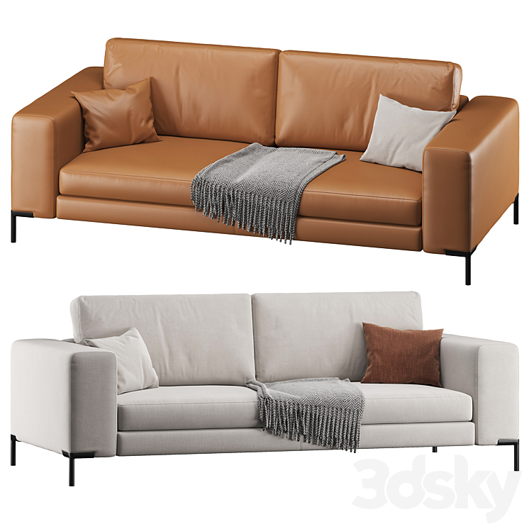 Union Sofa - Sofa - 3D model