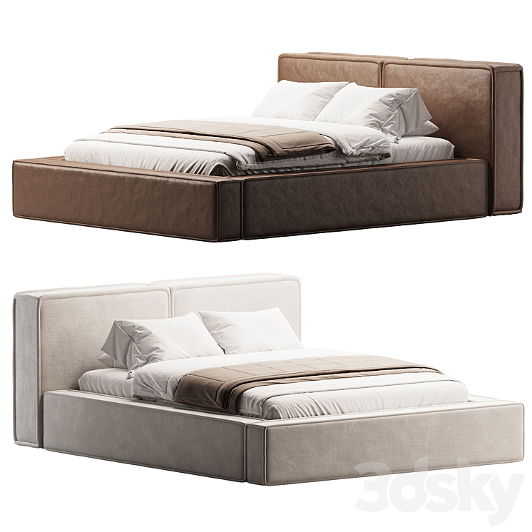CLOUD By Adok - Bed - 3D model